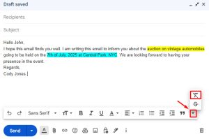 How to Highlight Text in Gmail