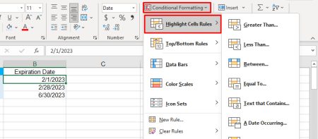 How to Apply Conditional Formatting Based on a Date