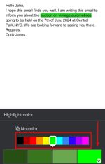 How to Highlight Text in Gmail