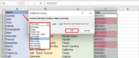 How to Apply Conditional Formatting Based on a Date
