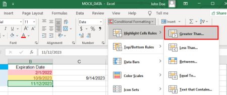 How to Apply Conditional Formatting Based on a Date