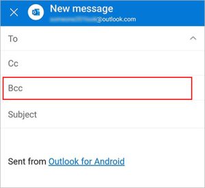 Bcc in Outlook—Complete Guide