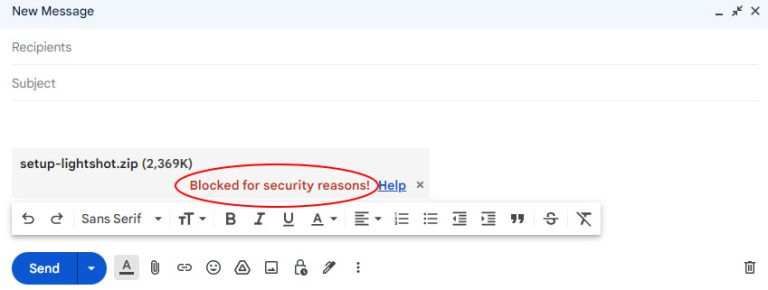 How to Create and Send Zip Files in Gmail