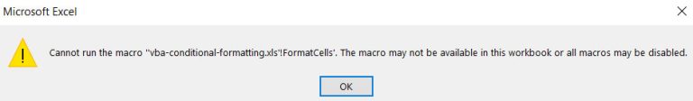 Fix Microsoft Has Blocked Macros From Running