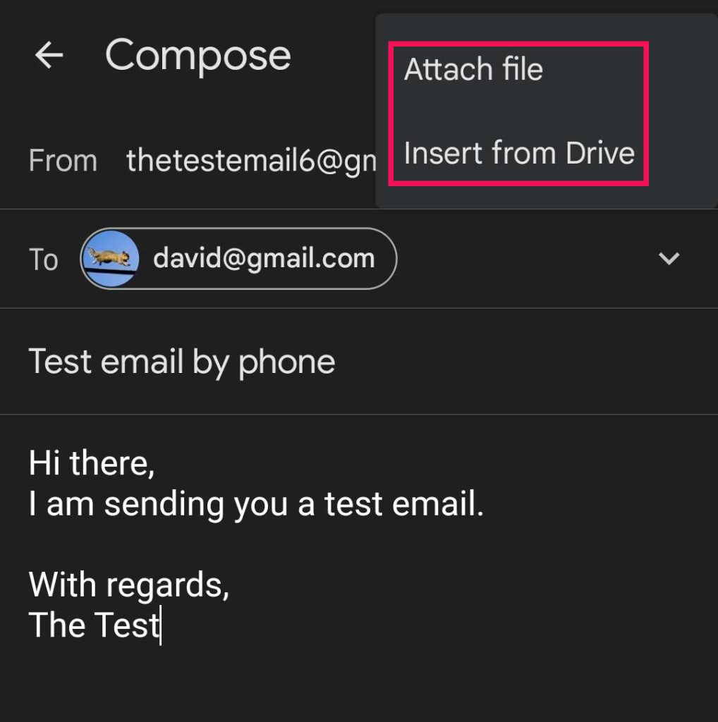 How to Send Email by Phone on Gmail