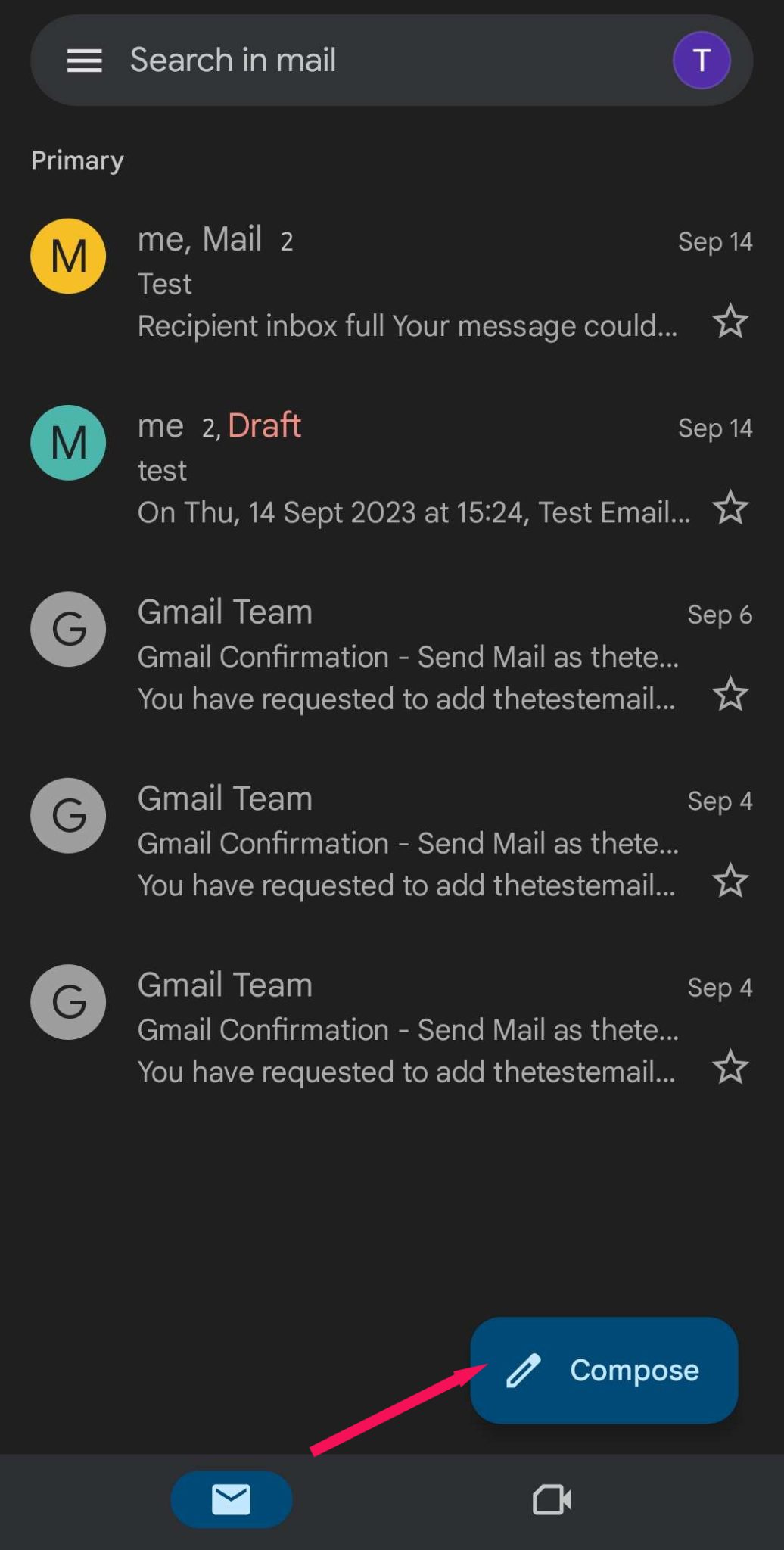 How to Send Email by Phone on Gmail