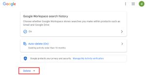 How to Clear Gmail Search History