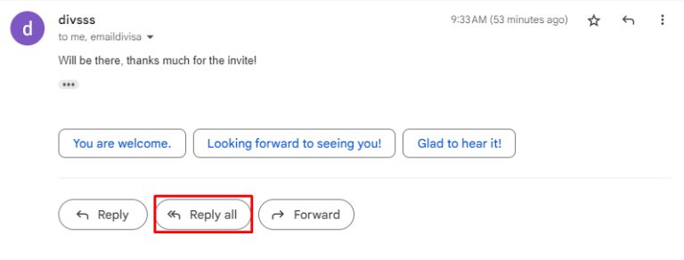 How to Perform "Reply All" in Gmail
