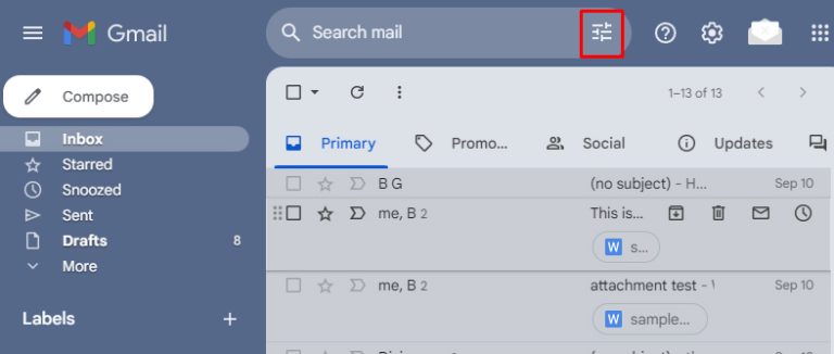 How to View an Attachment in Gmail