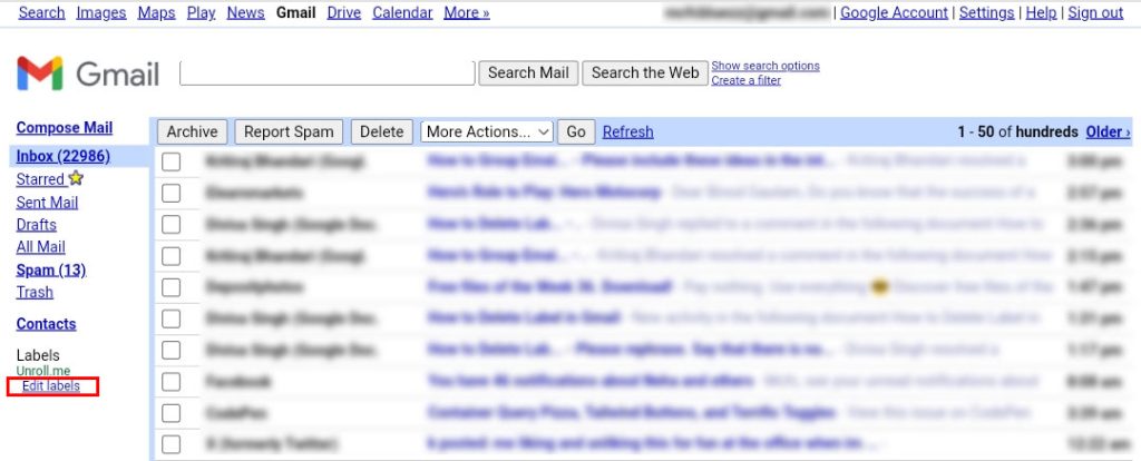 How to Delete a Label in Gmail