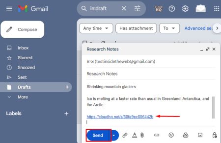 How to Add a Link in Gmail