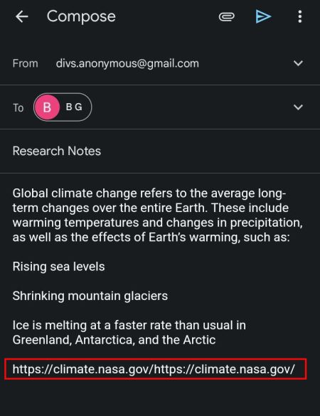 How to Add a Link in Gmail