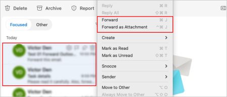 How to Forward Emails in Outlook?