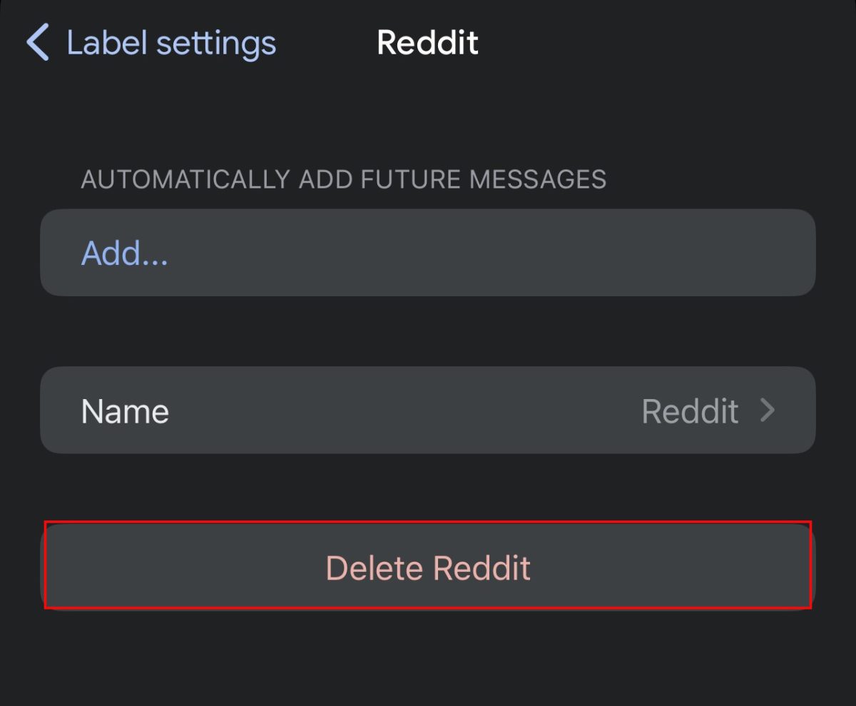 How to Delete a Label in Gmail