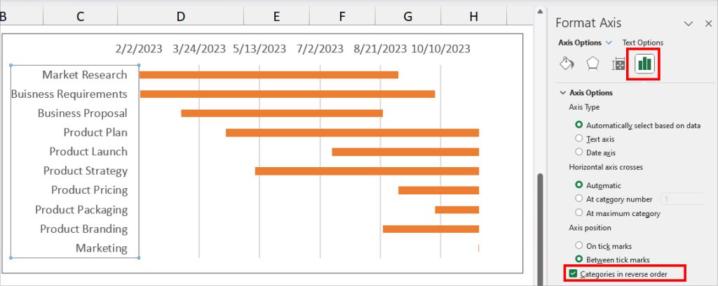 How to Make a Gantt Chart in Excel