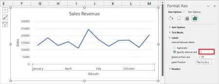 How to Change the X Axis in Excel