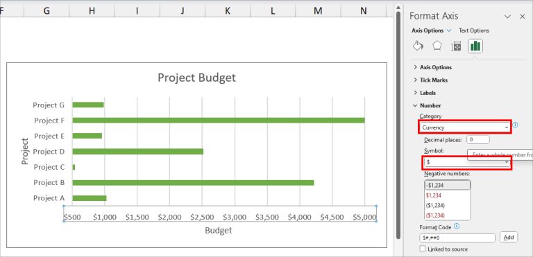 How to Change the X Axis in Excel