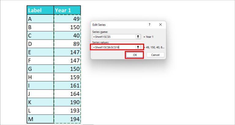 How to Change the X Axis in Excel