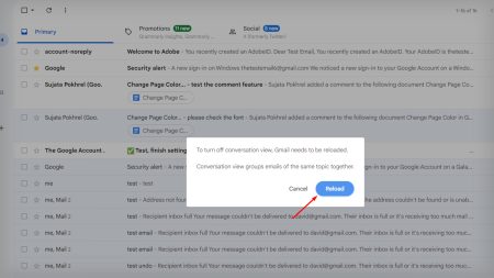 How to Ungroup Emails in Gmail