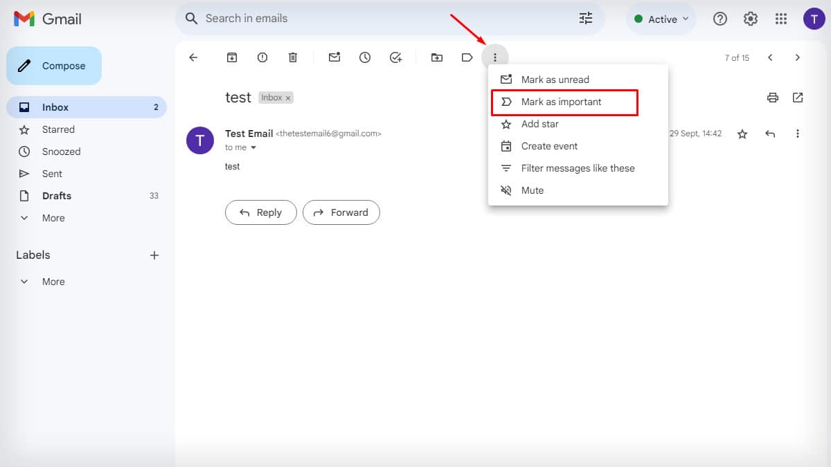 How to Pin Important Email in Gmail