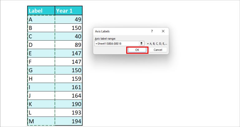 How to Change the X Axis in Excel