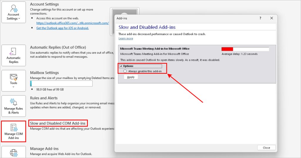 Teams Add-in for Outlook Missing? 5 Ways to Fix it
