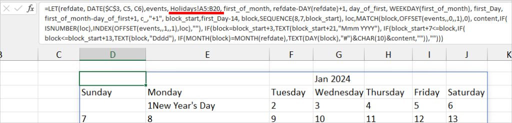 Can You Make an Automatic Calendar in Excel?