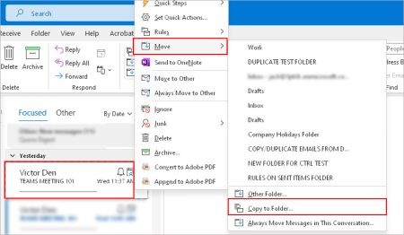 3 Ways to Duplicate Emails in Outlook