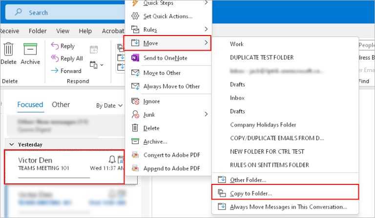 3 Ways to Duplicate Emails in Outlook