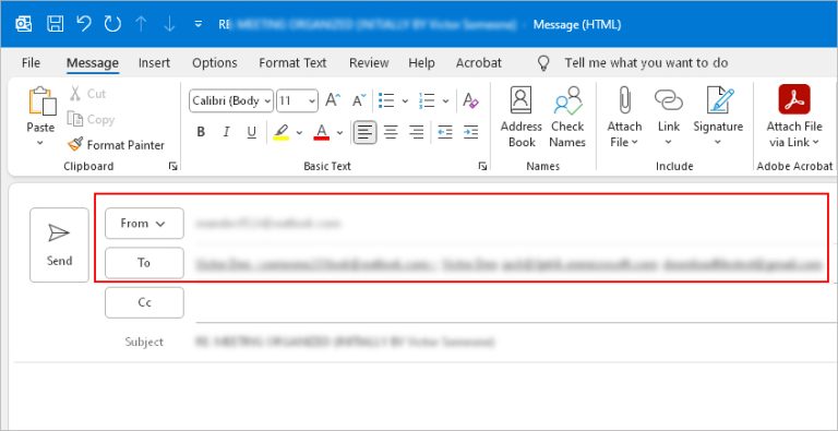 How to Change Organizer of a Meeting in Outlook