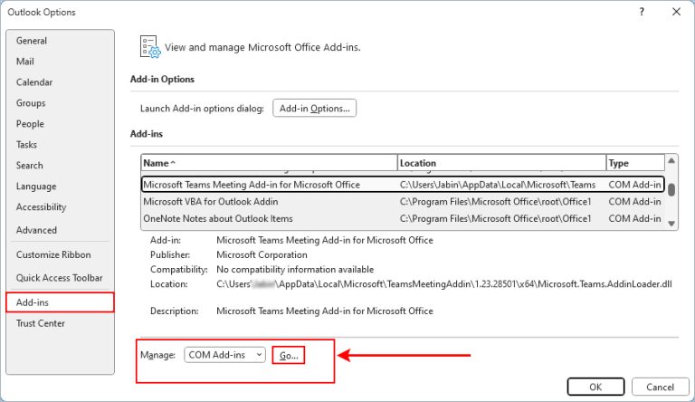How to Remove Teams Meeting on Outlook