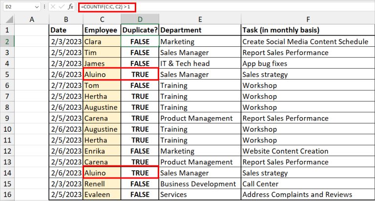 How to Quickly Find Duplicates in Excel
