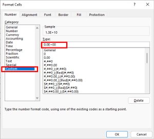 How to Use Scientific Notation in Excel