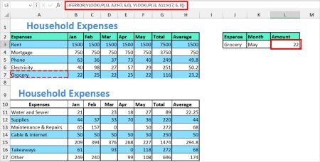 How to Use IFERROR in VLOOKUP