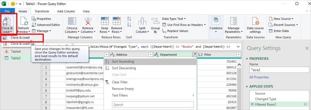 How to Delete Filtered Rows in Excel
