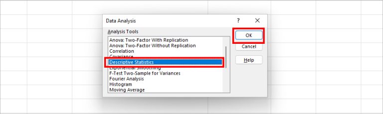 What is Descriptive Statistics Excel? How to Use It