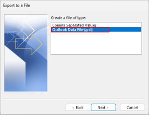 How to Create a PST File in Outlook