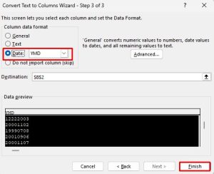 How to Convert Numbers to Dates in Excel