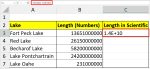 How to Use Scientific Notation in Excel