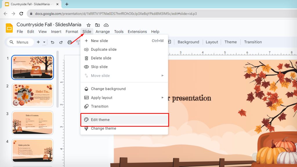 How to Import Themes to Google Slides
