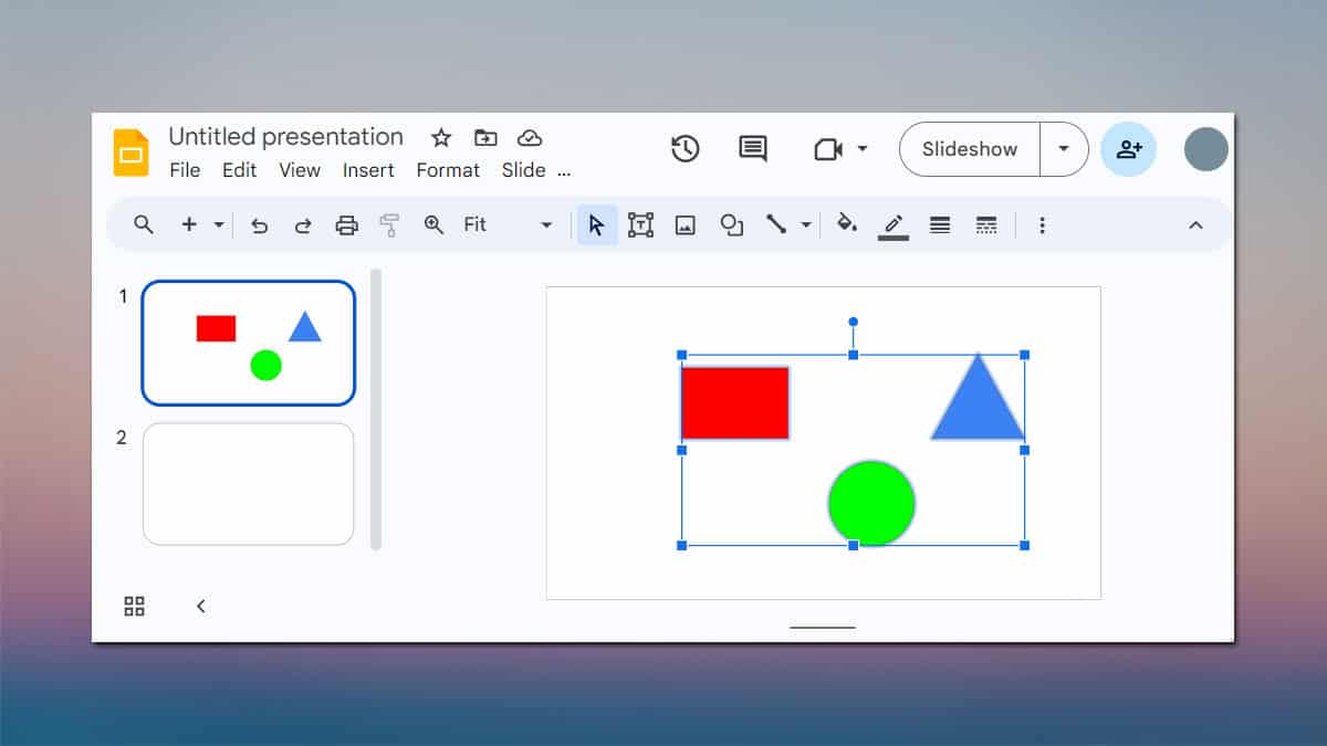How to Group on Google Slides