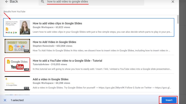 How to Add a Video to Google Slides