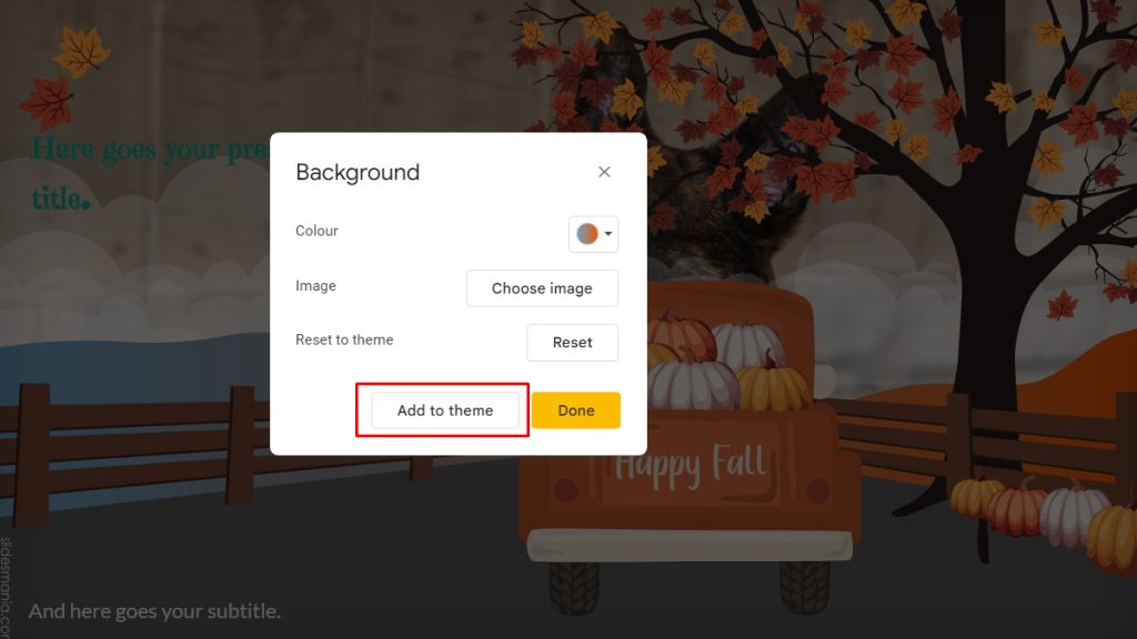 How to Import Themes to Google Slides