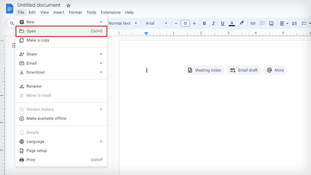 How to Import PDF to Google Docs