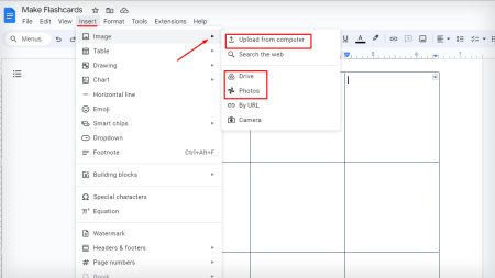How to Make Flashcards on Google Docs (Step-By-Step Guide)