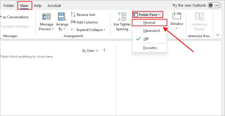 How to Find Missing Folders in Outlook