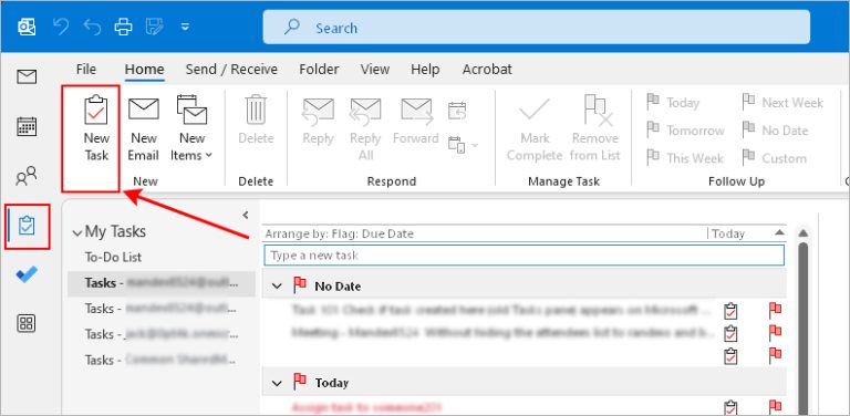 How to Create To Do Task in Outlook