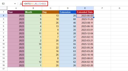 How to Add Days to Date in Google Sheets