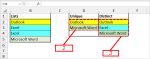 How to Count Unique and Distinct Values in Excel