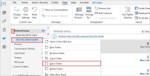 How to Find Missing Folders in Outlook